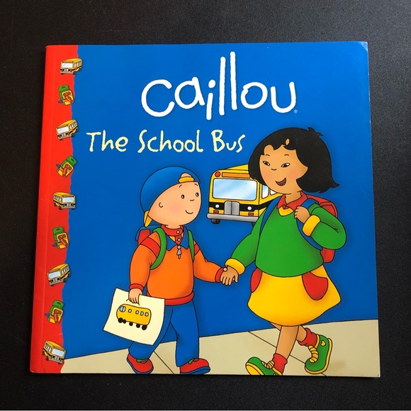 caillou | Other | Caillou The School Bus By Marion Johnson | Poshmark